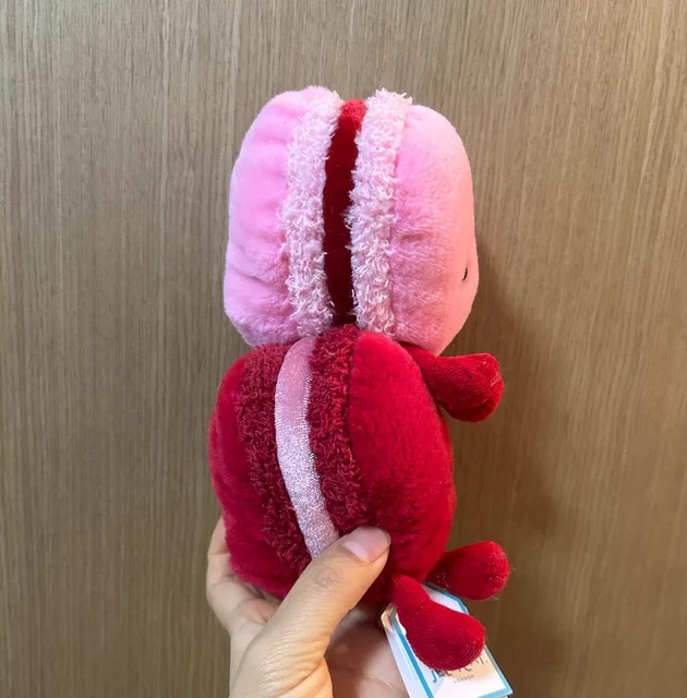 JELLYCAT AMUSEABLES COLETTE/ARLETTE Heart Macaron 2026 Valentine's Day ...