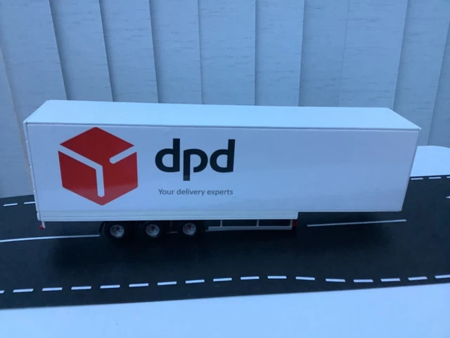 CORGI MODEL TRUCK 1:50 scale - CODE 3 DPD STEPFRAME TRAILER £32.00 ...