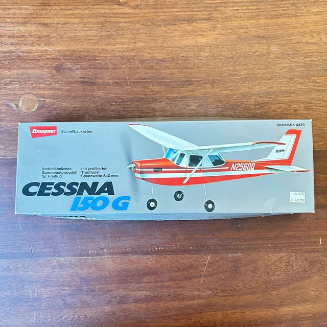 GRAUPNER 4419 CESSNA 150G Airplane RC Vintage Kit Rarity £213.79 ...