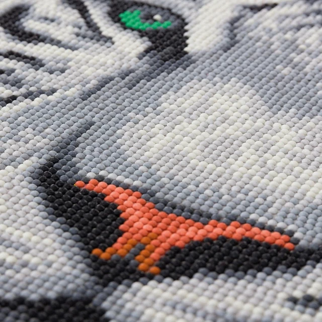 CRAFT BUDDY CRYSTAL Art CAK-A96M Witte Tijger, 30x30cm Crystal Art Kit ...