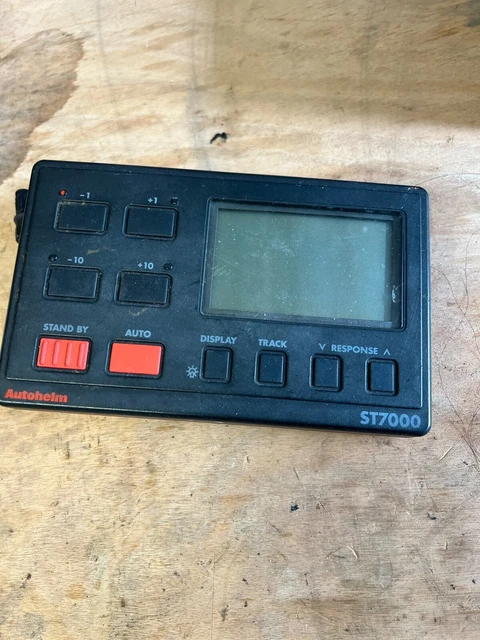 AUTOHELM RAYTHEON RAYMARINE Autopilot Control Head ST7000 £115.00 ...