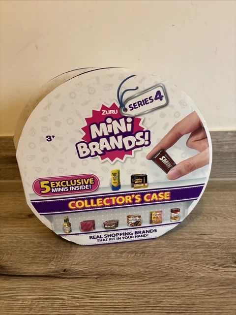 EXCLUSIVE MINI BRANDS Series 4 Collector's Case: COMPLETE WITH 29 BRAND ...