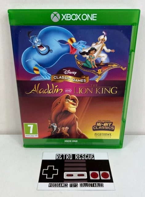 ALADDIN THE LION King Disney Classic Games XBOX ONE Game PAL £8.95 ...