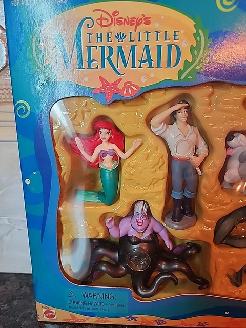 DISNEY’S THE LITTLE Mermaid Figure Set Mattel 9 pc Unopened J65 £20.23 - PicClick UK
