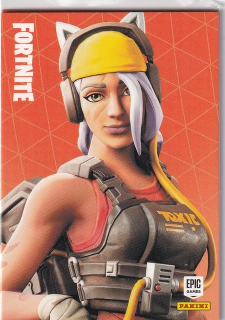 PANINI FORTNITE CARTE Série 2 US Série 2 Rare Tenue N° 54 Catastrophe ...