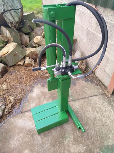 TRACTOR MOUNTED HYDRAULIC log splitter power pack digger 10 ton £550.00 ...