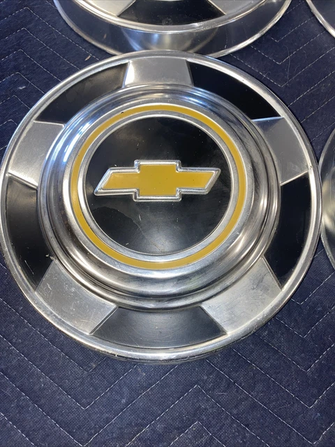 1973-1987 CHEVY K10 K5 Blazer 1/2 Ton Truck 10.5" Dog Dish Hub Caps OEM ...