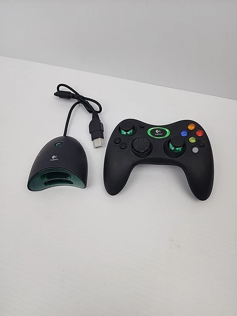 ORIGINAL XBOX WIRELESS Logitech Cordless Precision Controller Tested ...