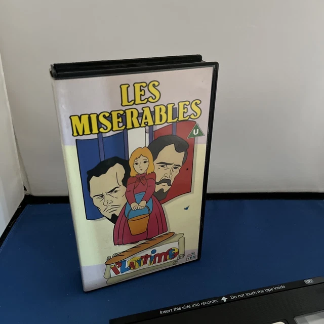 LES MISERABLES VHS Playtime Cartoon Animated Video Tape U £8.50 ...
