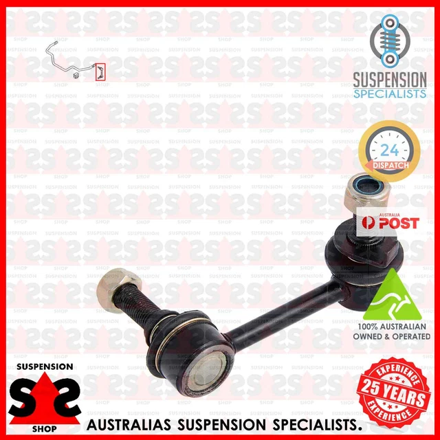 FRONT AXLE LEFT Link/Coupling Rod, Stabiliser Bar Suit NISSAN 350Z 3.5 ...