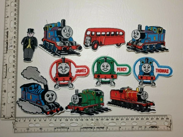 1 NEW SEW Or Iron On Embroidered Thomas The Tank Engine Train Motif ...