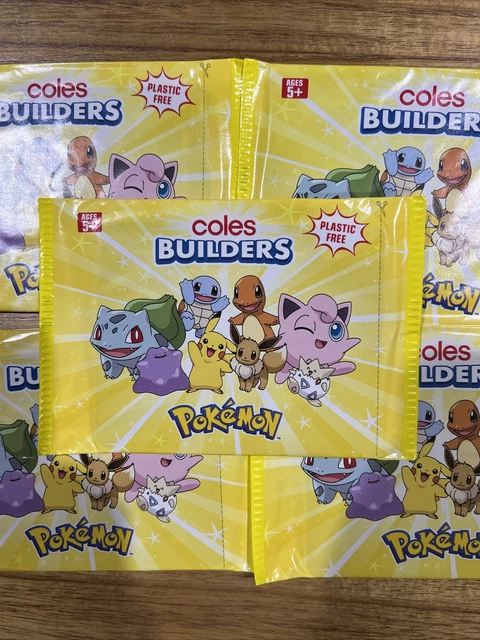 COLES POKEMON BUILDERS 2024 🔥 $1 each!! 🔥 $1.00 - PicClick AU