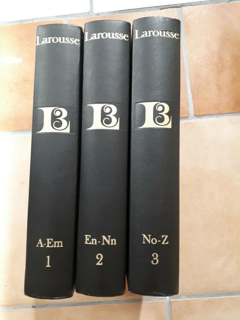 TROIS VOLUMES LAROUSSE en couleurs, édition 1972 EUR 3,00 - PicClick FR