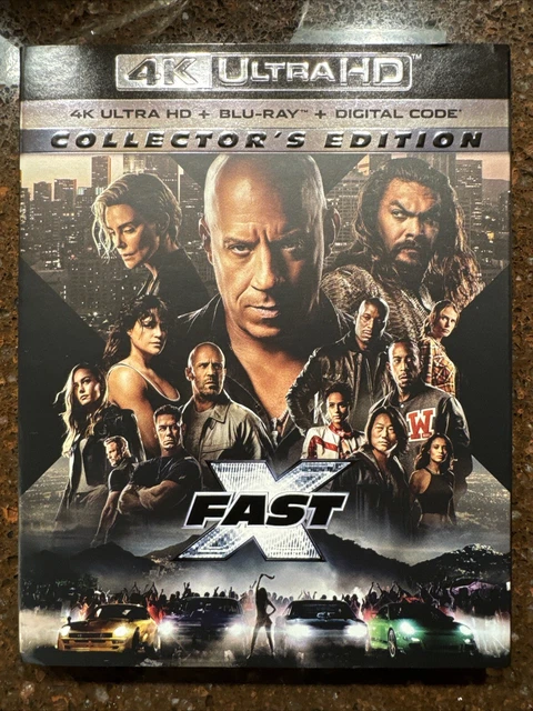 FAST X (2023) 4K UHD Blu-Ray Vin Diesel, Michelle Rodriguez, Jason ...