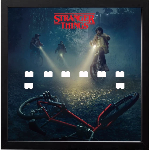 LEGO STRANGER THINGS Minifigures Display Case Frame Storage 26.5 X 26.5 ...