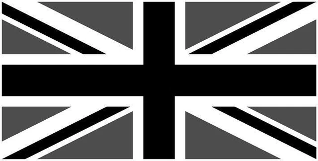 UNION JACK AUFKLEBER Sticker s/w-grau England Flaggen Fahnen Großbritannien EUR 2,99 - PicClick DE