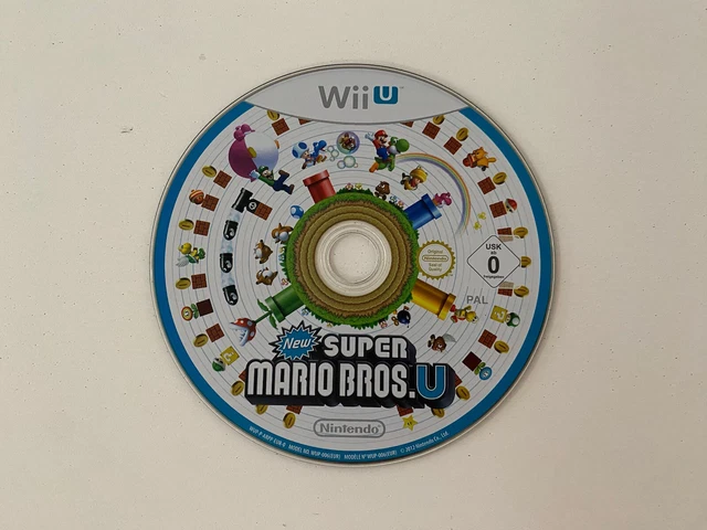 NEW SUPER MARIO Bros U Nintendo Wii U Game DISC ONLY. £7.99 - PicClick UK