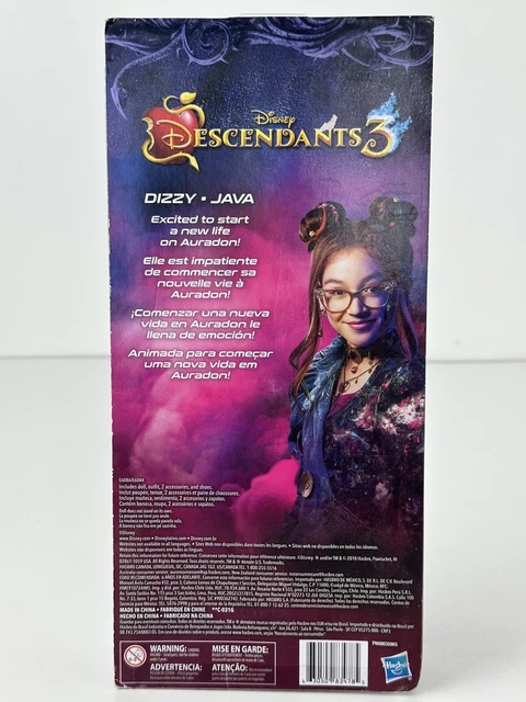 DISNEY DESCENDANTS 3 Dizzy Fashion Doll 2018 Hasbro New In Box Outfit ...
