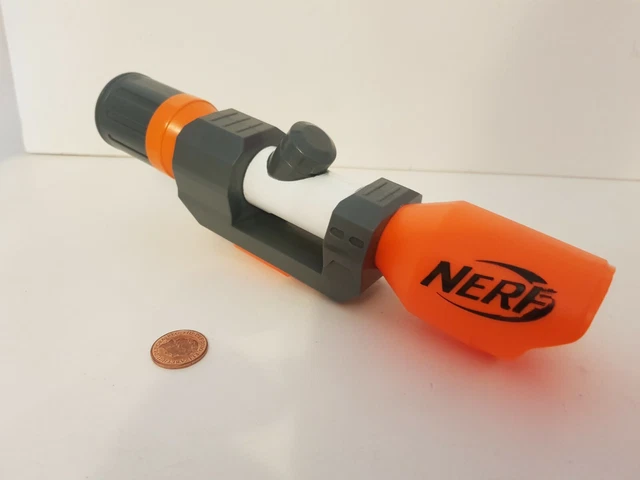 NERF N-STRIKE LONG Range Tactical Rail Sniper Scope Sight Attachment ...