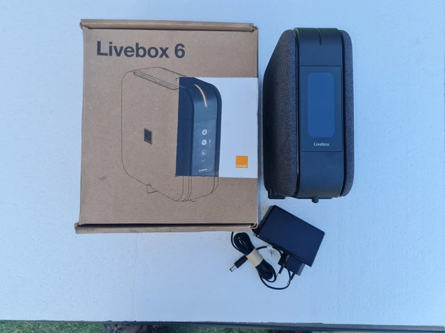 LIVEBOX 6 , Modem Box Orange Wifi 6 EUR 49,00 - PicClick FR