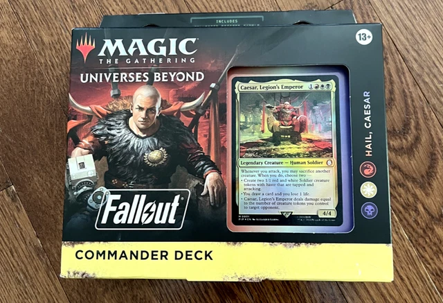 MAGIC THE GATHERING Fallout Commander Deck (Hail, Caesar) $79.99 ...