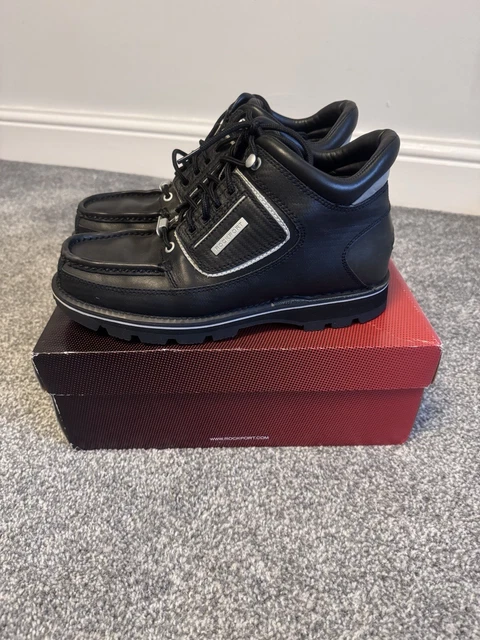 ROCKPORT XCS MEN’S Hydro-Shield Waterproof Vibram Sole Boots UK 8.5 EUR ...