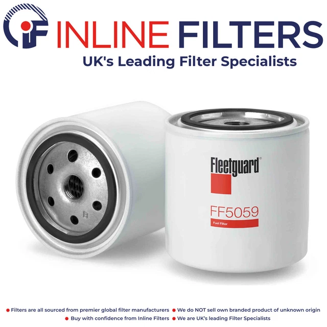 FLEETGUARD FF5059 FUEL Filter - Genuine Fleetguard - NEXT DAY DELIVERY £17.92 - PicClick UK