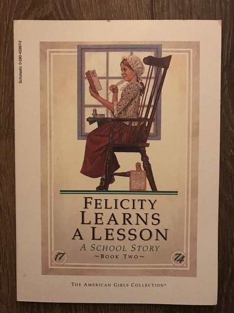FELICITY LEARNS A Lesson A School Story Book deux livre de poche ...
