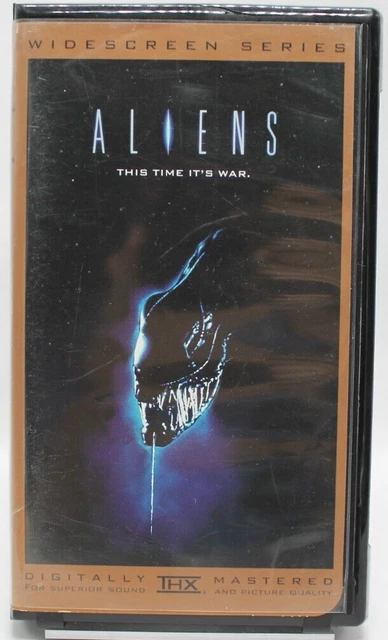ALIENS VHS 1997 Widescreen Series James Cameron Sci-Fi Horror Sequel ...