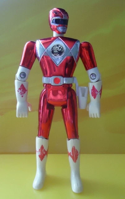 MIGHTY MORPHIN POWER Rangers Metallic Red Ranger 5.5" Action Figure ...