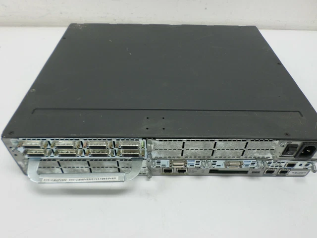 CISCO 3700 SERIES Modular Network Router Missing Faceplate $19.99 ...