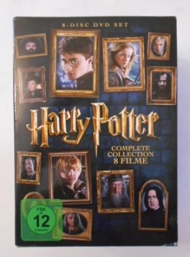 HARRY POTTER COMPLETE Collection - 8 Filme [8 DVDs]. Radcliffe, Daniel ...