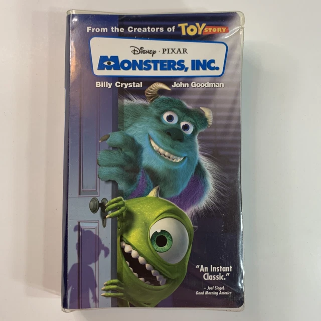 MONSTERS INC(VHS, CLAMSHELL) Blue VHS Tape Edition. £29.33 - PicClick UK