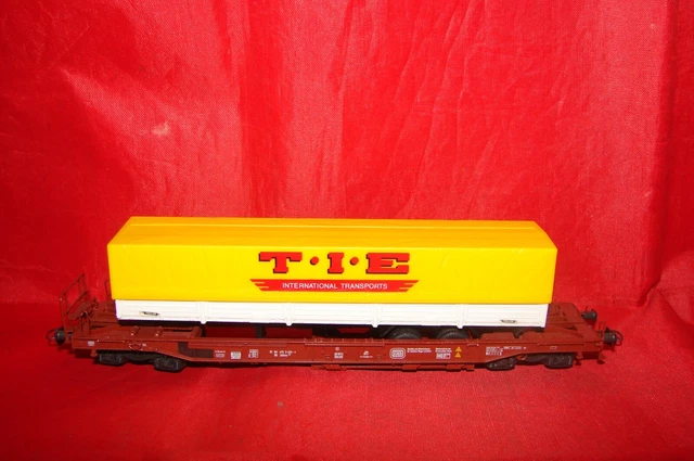 ROCO HO WAGON Kangourou Remorque Tie 46362 Train Electrique EUR 50,00 ...