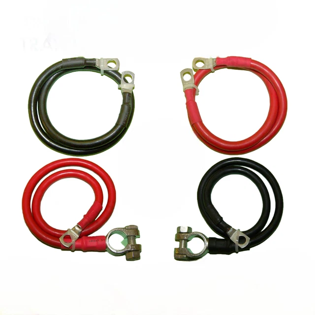 BATTERY & STARTER Lead Power Strap Cable Positive Earth Switch Strap ...