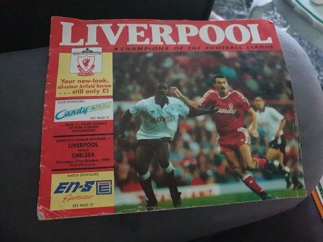 LIVERPOOL FC MATCH Programme £0.99 - PicClick UK