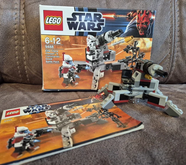 LEGO STAR WARS: Elite Clone Trooper & Commando Droid Battle Pack (9488 ...