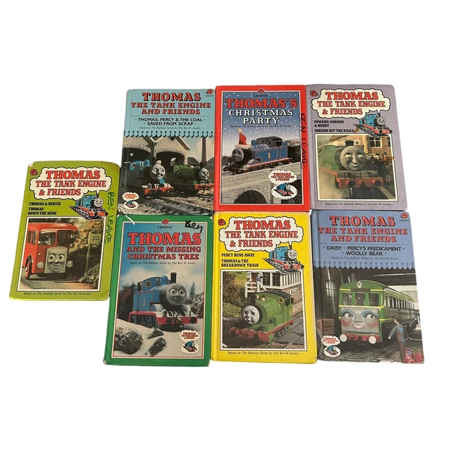 THOMAS THE TANK Engine Ladybird Books - Bundle of 7 books - Vintage ...