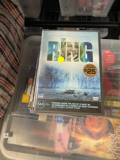 THE RING (DVD, 2002) Horror - Region 4 - brand new sealed dvd t439 $12. ...