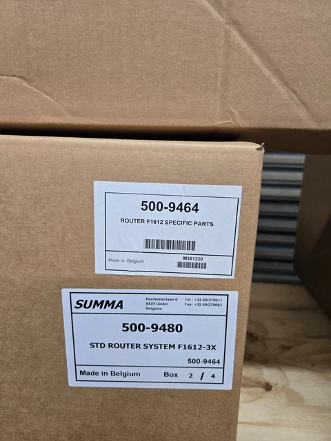 SUMMA F-SERIES Router System (F1612) For Flatbed Cutting Table £1,000. ...