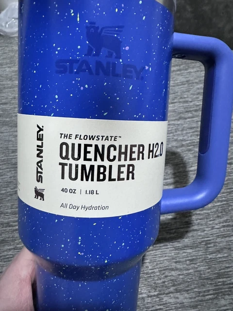 STANLEY IRIS SPECKLE 40 oz Adventure Quencher H2.0 Flowstate Tumbler ...