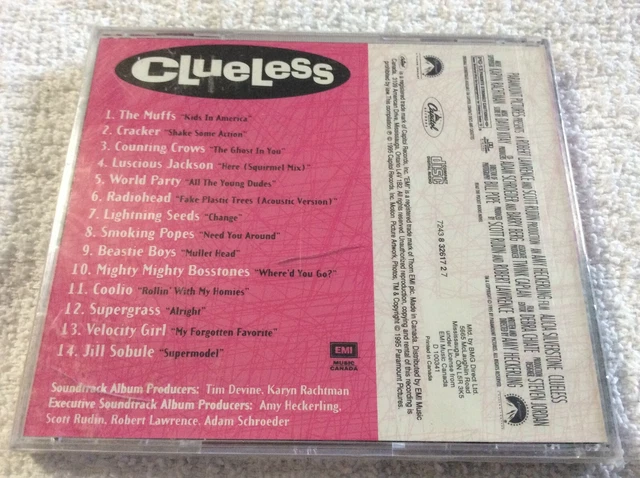 CLUELESS - ORIGINAL Motion Picture Soundtrack CD - SEALED, cracked case ...