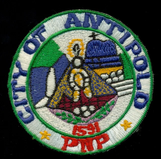 PHILIPPINES PHILIPPINE NATIONAL Police Antipolo Patch RP-2 EUR 6,58 ...