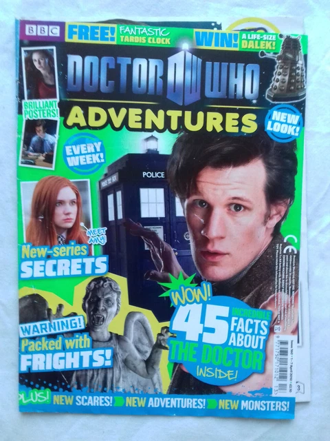 DOCTOR WHO ADVENTURES Magazine Issue #160 £2.79 - PicClick UK