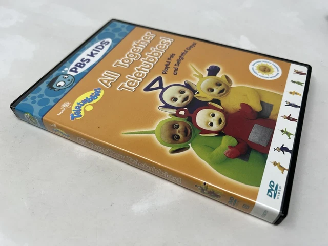 TELETUBBIES DVD ALL Together Teletubbies Playful Pals PBS Kids 2005 $26 ...