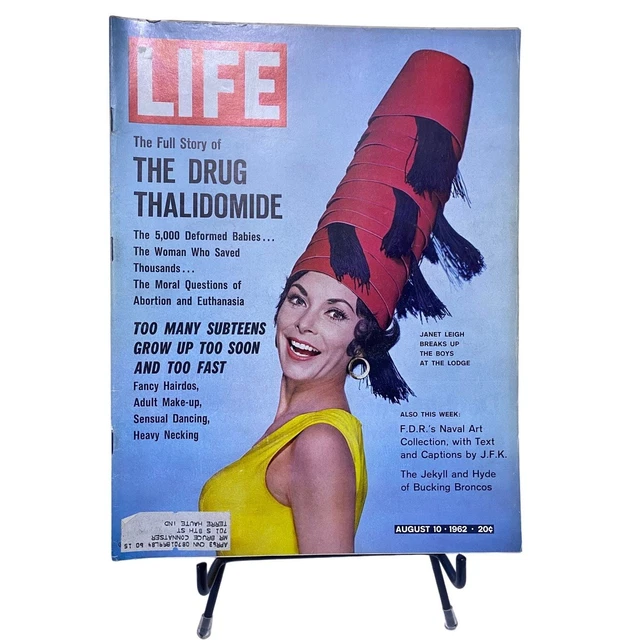 LIFE MAGAZINE AUGUST 10 1962 Full Story of the Drug Thalidomide £10.24 ...