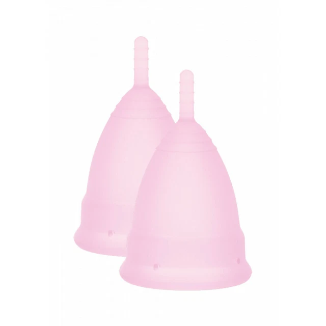 COPPETTA MESTRUALE PICCOLA in silicone medicale morbido set assorbente ...