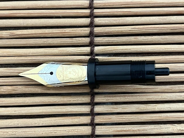 STYLO PLUME LABAN or 18 carats MOYEN neuf dans sa boîte. #6 Taille ...