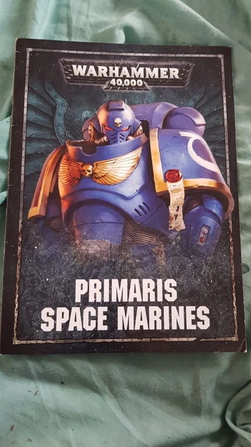 PRIMARIS SPACE MARINES Mini Codex Rule Booklet Warhammer 40k 8th Ed GW ...
