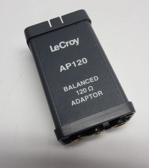 ADAPTATEUR LECROY AP120 Balanced 120 Ohm EUR 130,79 - PicClick FR